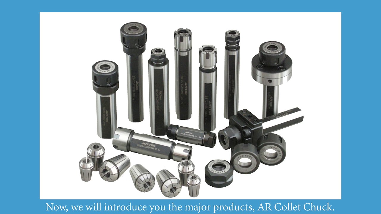 ALPS TOOL NICE MILL SERIES AR Collet - YouTube