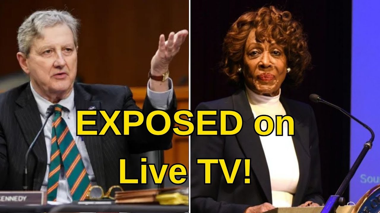 Maxine Waters' Stunning Senate Clash with John Kennedy-The Folder That ...