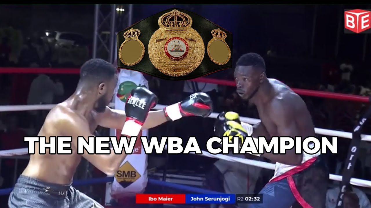 WHO IS JOHN SSERUNJOGI "THE NEW WBA SUPER MIDDLE WEIGHT CHAMPION - YouTube