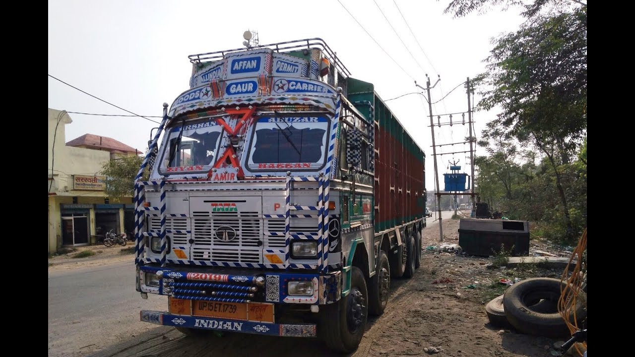 Tata Motors LPT 3718 Chassis location - YouTube
