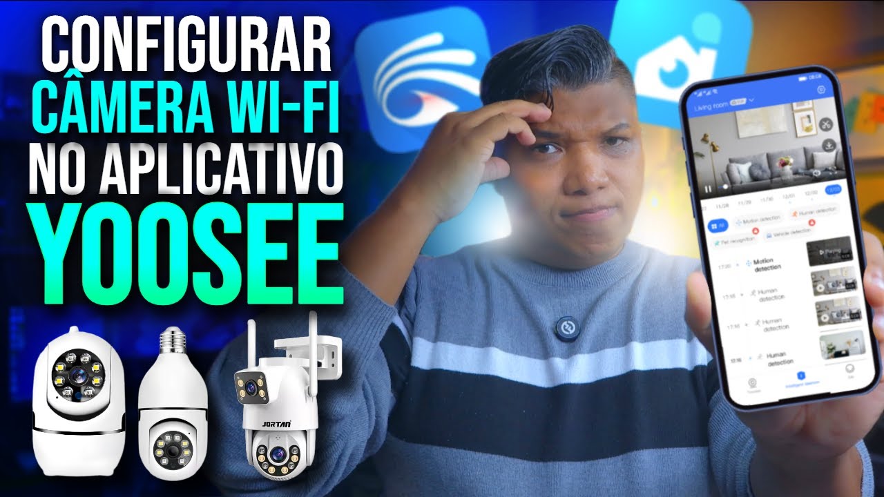 📷 Como configurar câmera Wi-Fi no app YOOSEE (versão 2026)! - YouTube