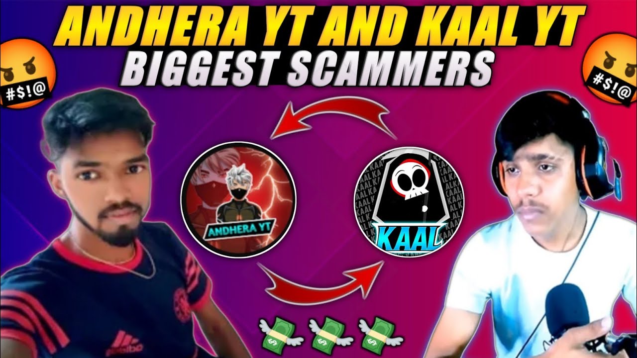 Andhera Yt Big Scammers 🤯😱 || Andhera Yt And Kaal Yt Biggest Scammers 😢 ...