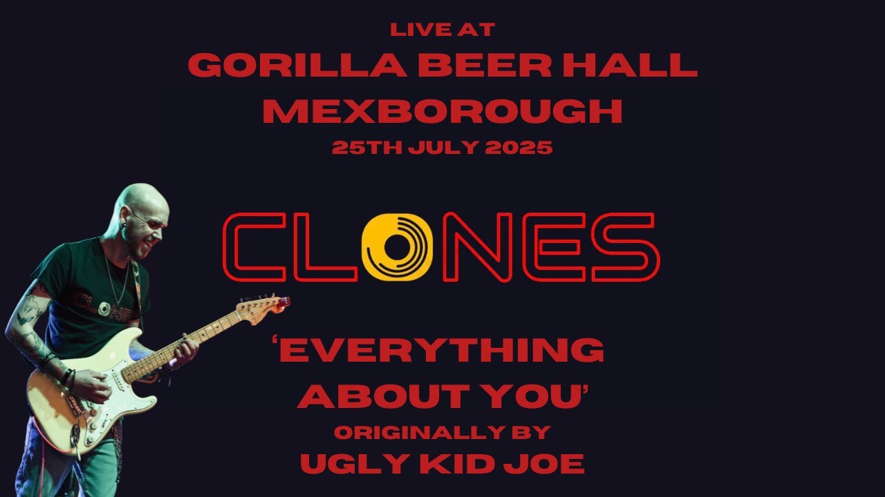 Ugly Kid Joe - Everything About You (CLONES Live Cover) | 90s MTV ...