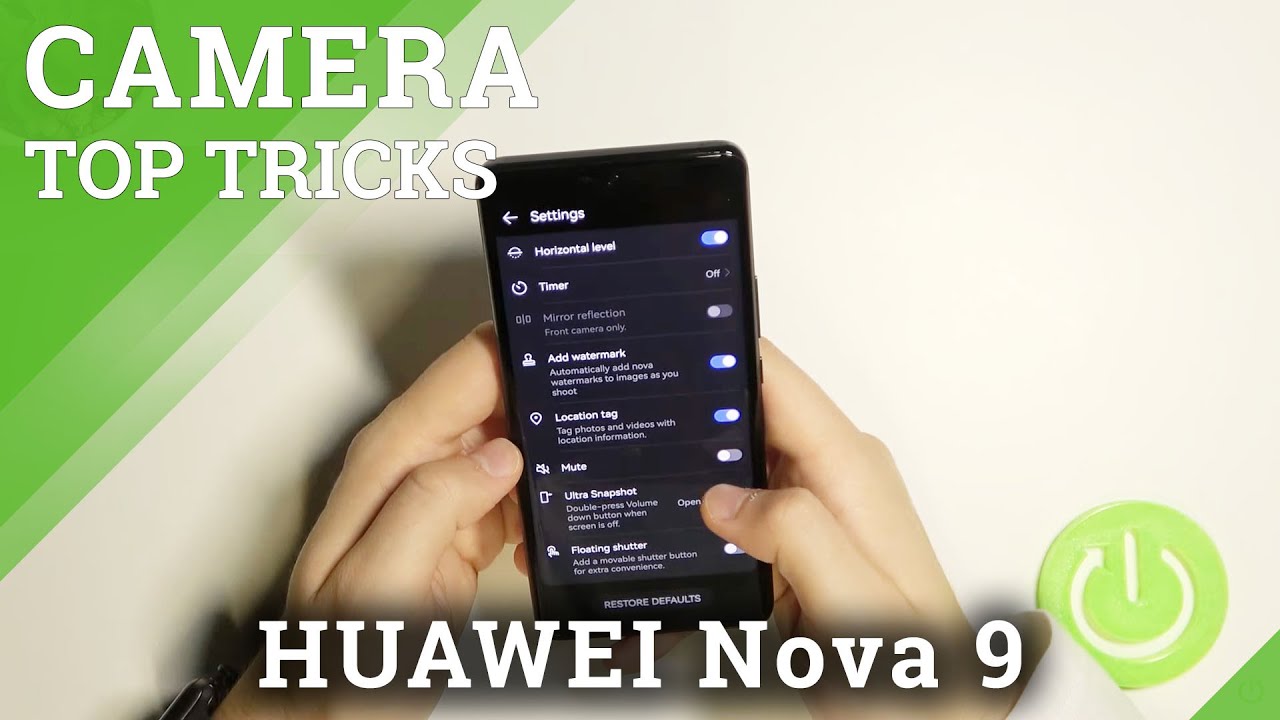 HUAWEI Nova 9 Camera Tricks | Top Camera Features | Hidden EMUI Camera ...