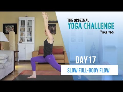 Original Yoga Challenge: Day 17 - Slow Full Body Flow (Beginner)