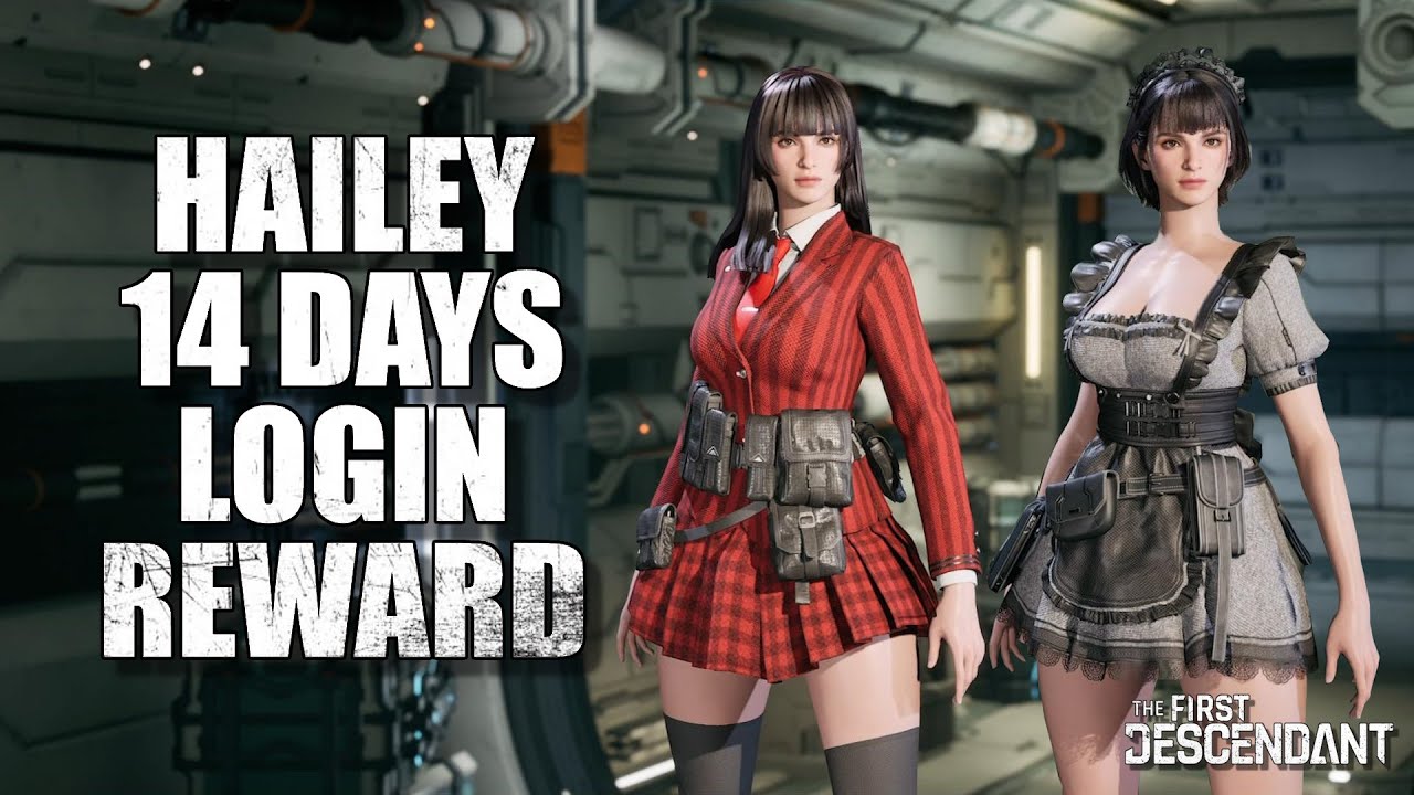 2 Hailey Skins 14 Days Login Reward | The First Descendant - YouTube