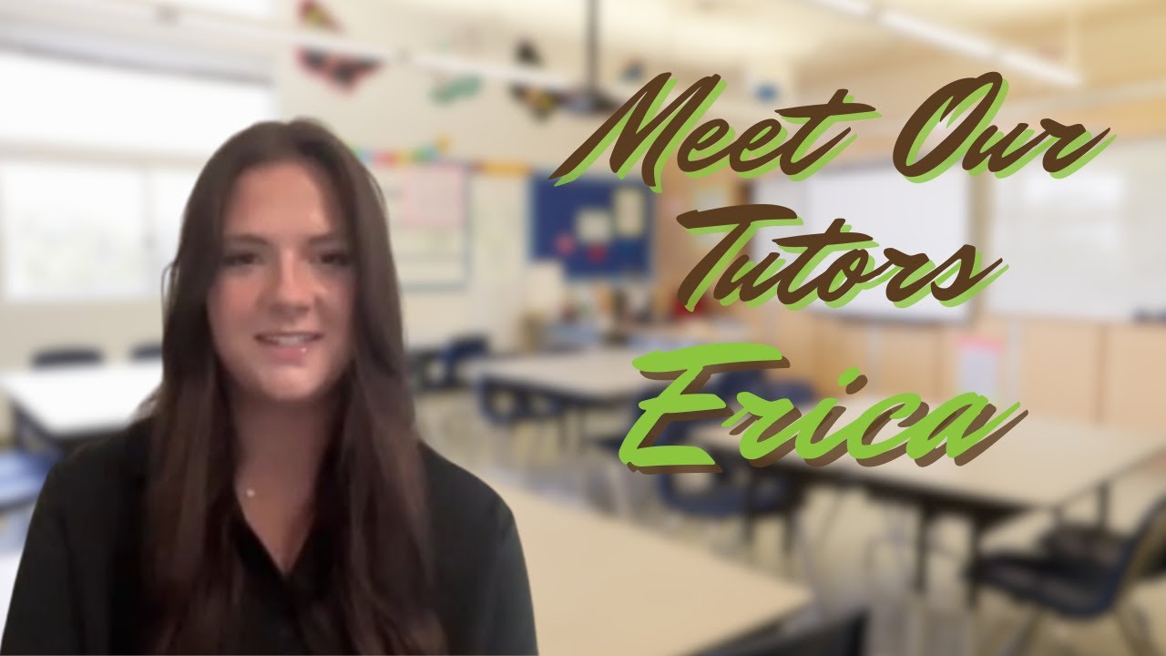 Meet Our Tutors - Erica (Math/Science) - YouTube