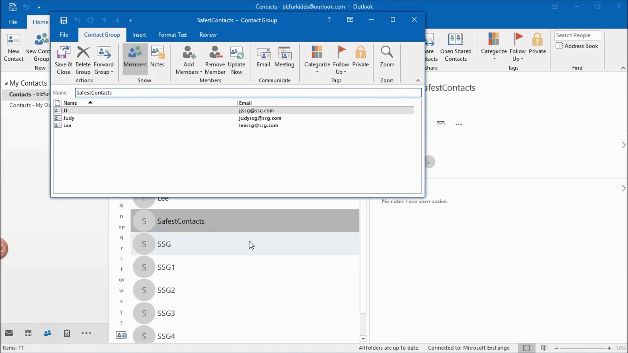 Learn Microsoft Office 2019 | 17. Managing Mail and Contacts - YouTube