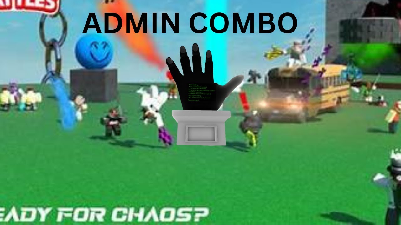 New combo for admin glove Slap battles - YouTube