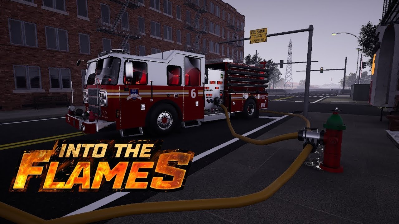 INTO THE FLAMES- FIRE AN RESCUE SIMULATION - YouTube