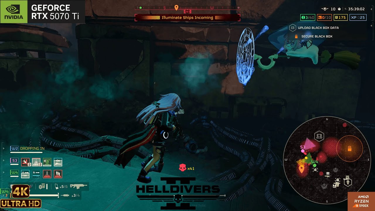 HELLDIVERS 2 RTX 5070 TI BEST ANIME MODS PART 2 - YouTube