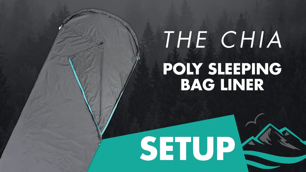 FE Active Chia Sleeping Bag Liner | Setup Video - YouTube