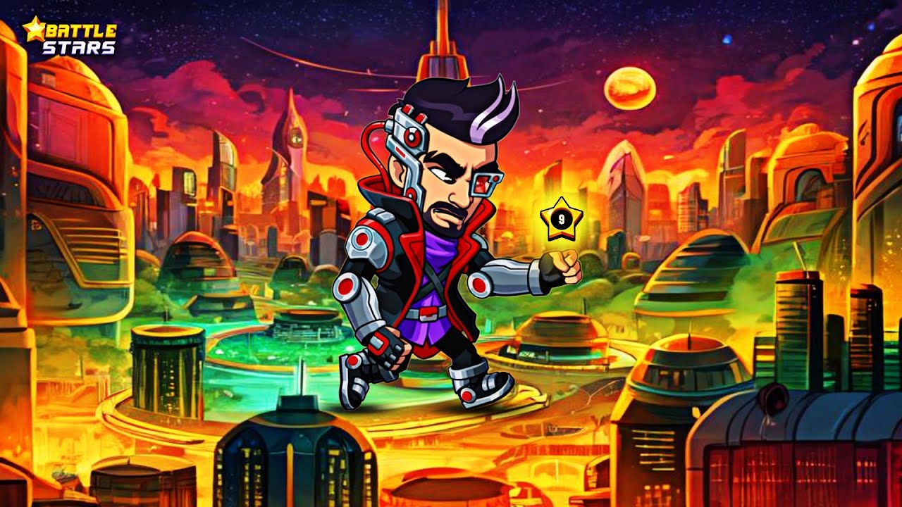 FUTURE TECHNO UPGRADED LEVEL 9 GAMEPLAY IN BATTLE STARS - YouTube