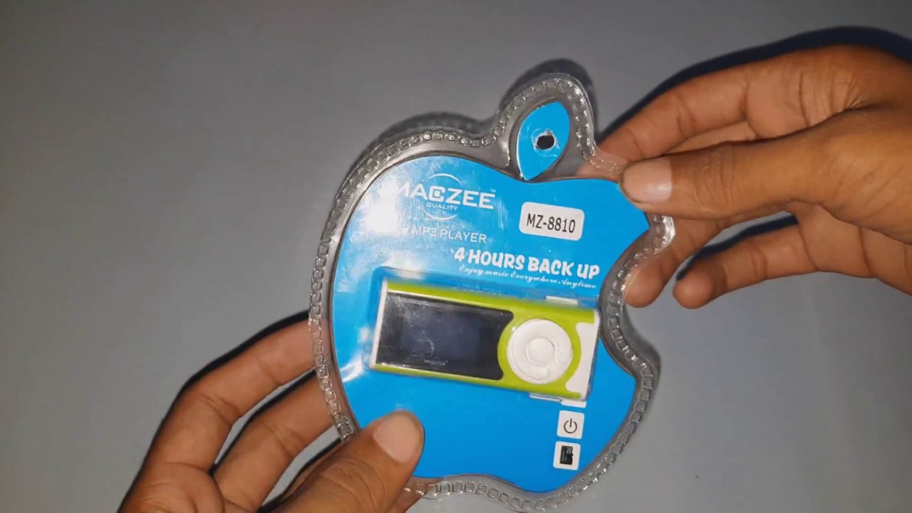 Mini Mp3 LED Music Player Unboxing !! - YouTube