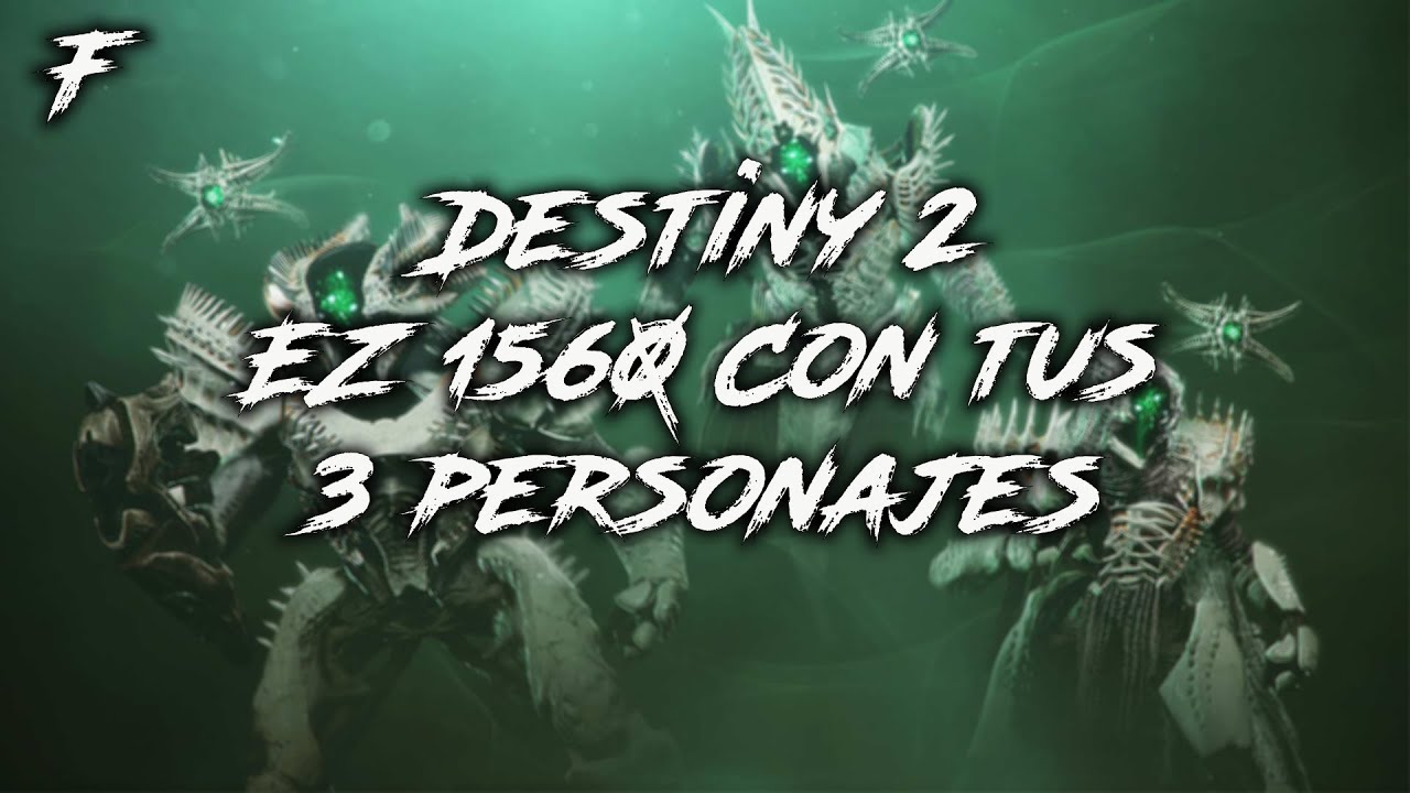 Destiny 2 EZ 1560 & Fynch Reputation - YouTube