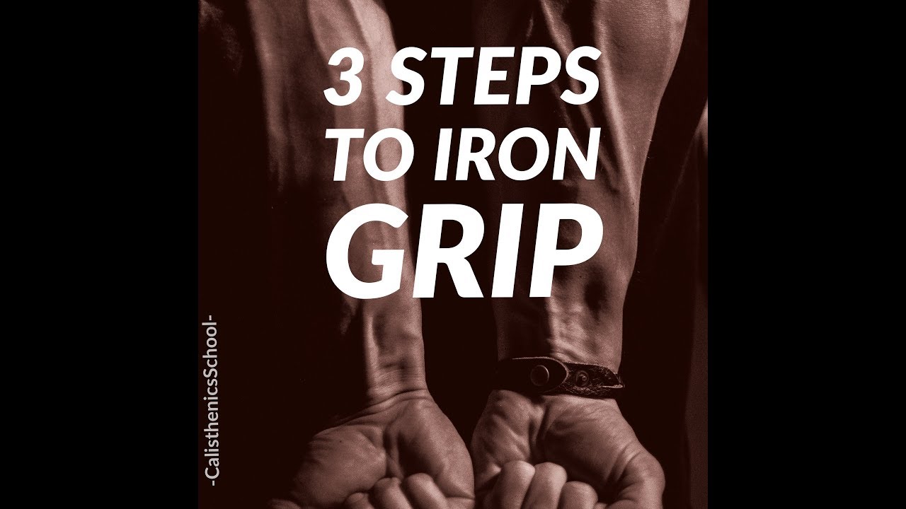 3 steps to IRON GRIP(How to get strong wrists) - YouTube