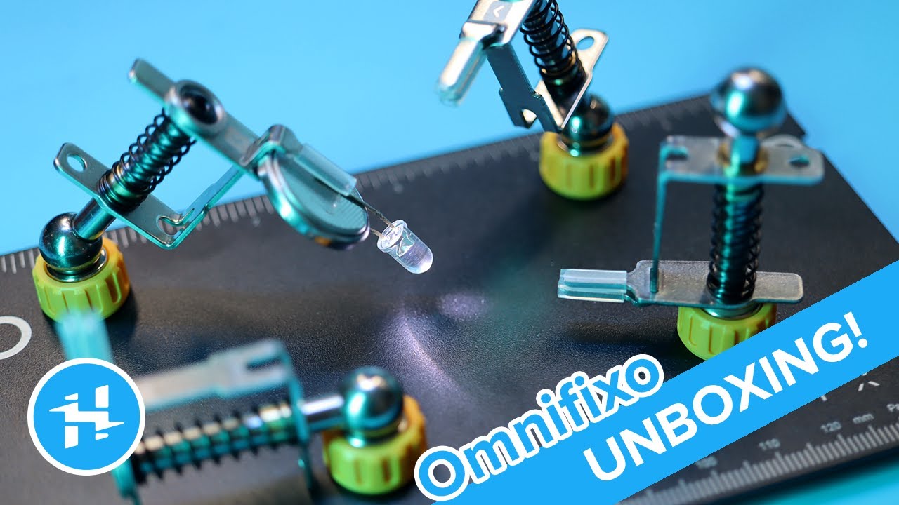 Omnifixo: Unboxing the Maker's Third Hand // Tech Highlight - YouTube