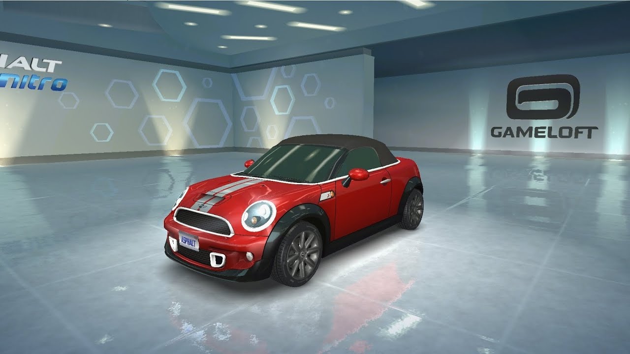 ASPHALT NITRO - UPGRADE THE CAR - MINI COOPER S ROADSTER - GAMELOFT ...