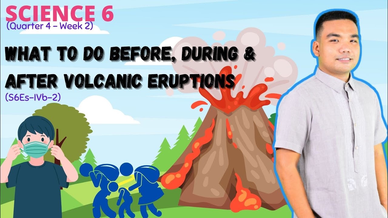 WHAT TO DO BEFORE, DURING & AFTER A VOLCANIC ERUPTION| Science 6 ...