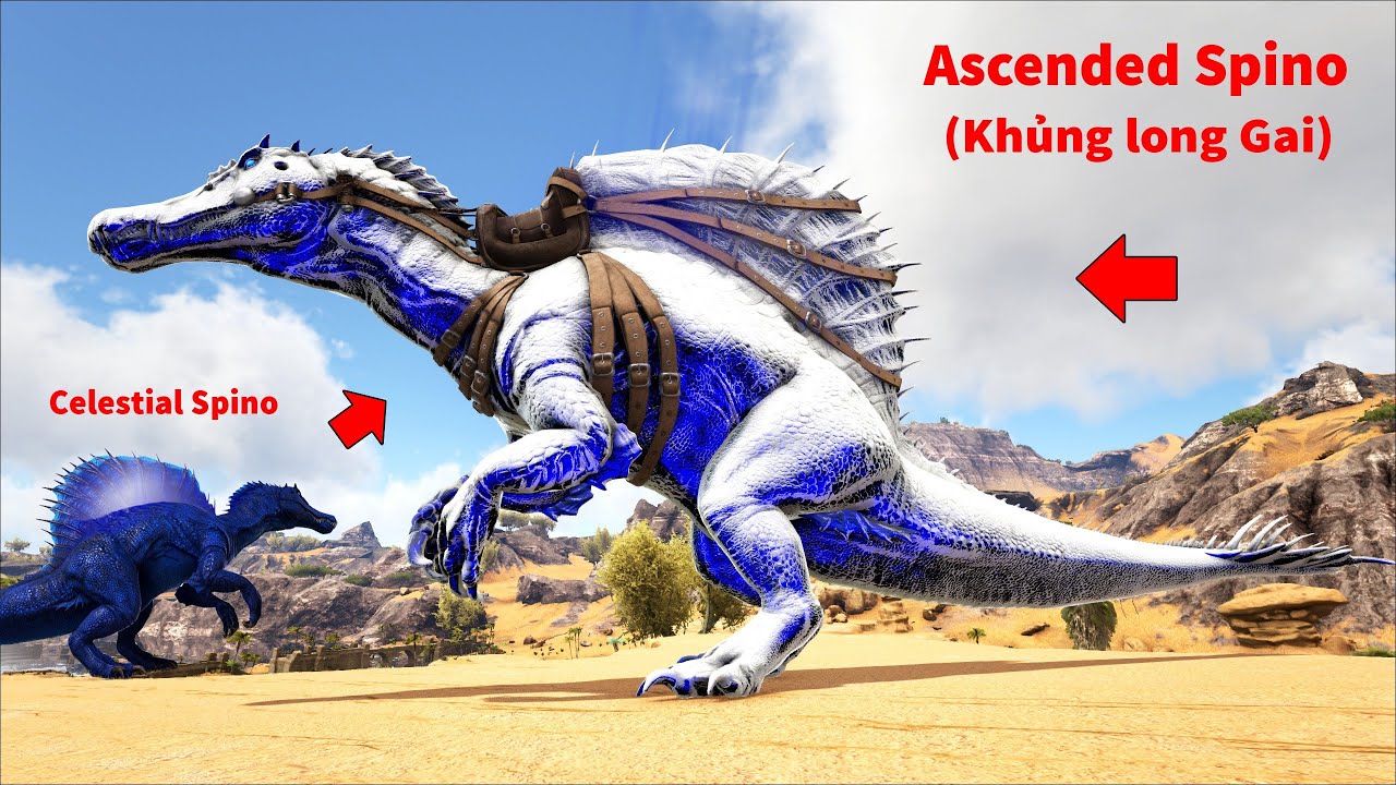 ARK: Ragnarok Mod #49 - Tiến Hóa Khủng Long Gai "Celestial Spino" Lên ...