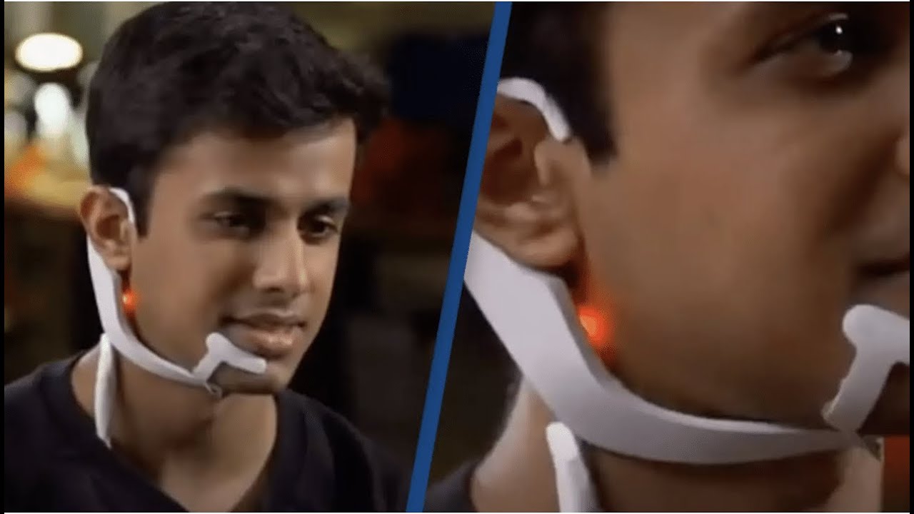 MIT Student creates device for use with mind - YouTube
