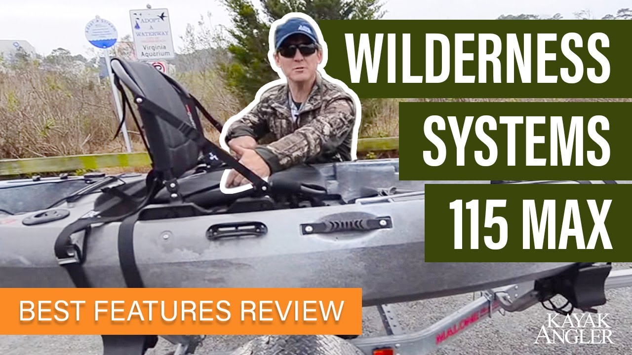 Wilderness Systems 115 MAX 🎣 Fishing Kayak 📈 Specs & Features Review ...