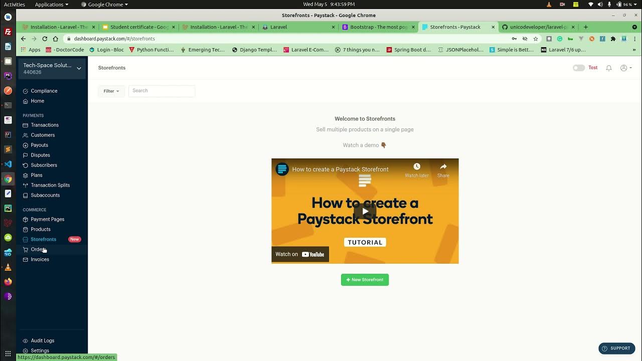 How to Installation Paystack package in Laravel - YouTube