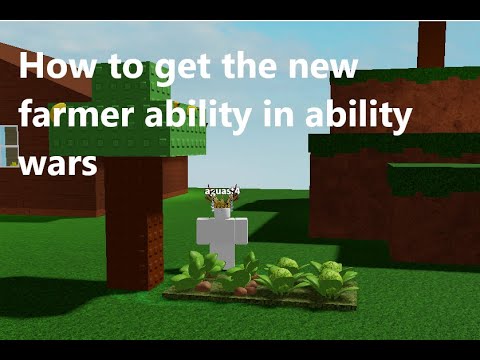 How to get the NEW farmer ability in ability wars!! || Ability Wars ...