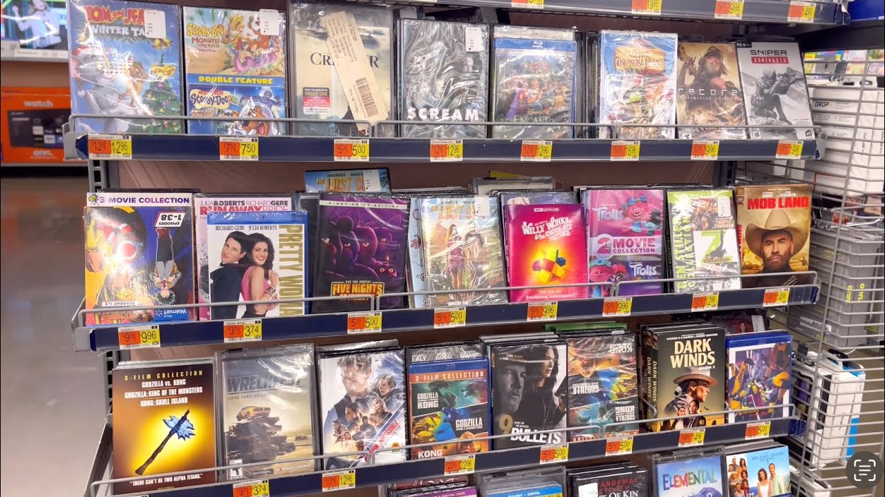 WALMART DVD HUNT MOVIE COLLECTION - YouTube