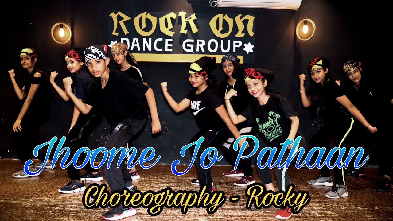 Jhoome jo Pathaan Dance | Rock On Dance Group kid's | Choreography ...