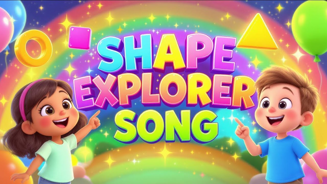 Shape Explorer 🔺🔵🟩 | Fun Shapes Song for Kids - YouTube