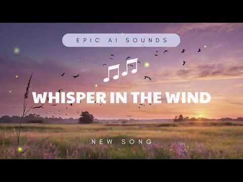 Whisper in the wind | lyric video | Epic AI Sounds - YouTube