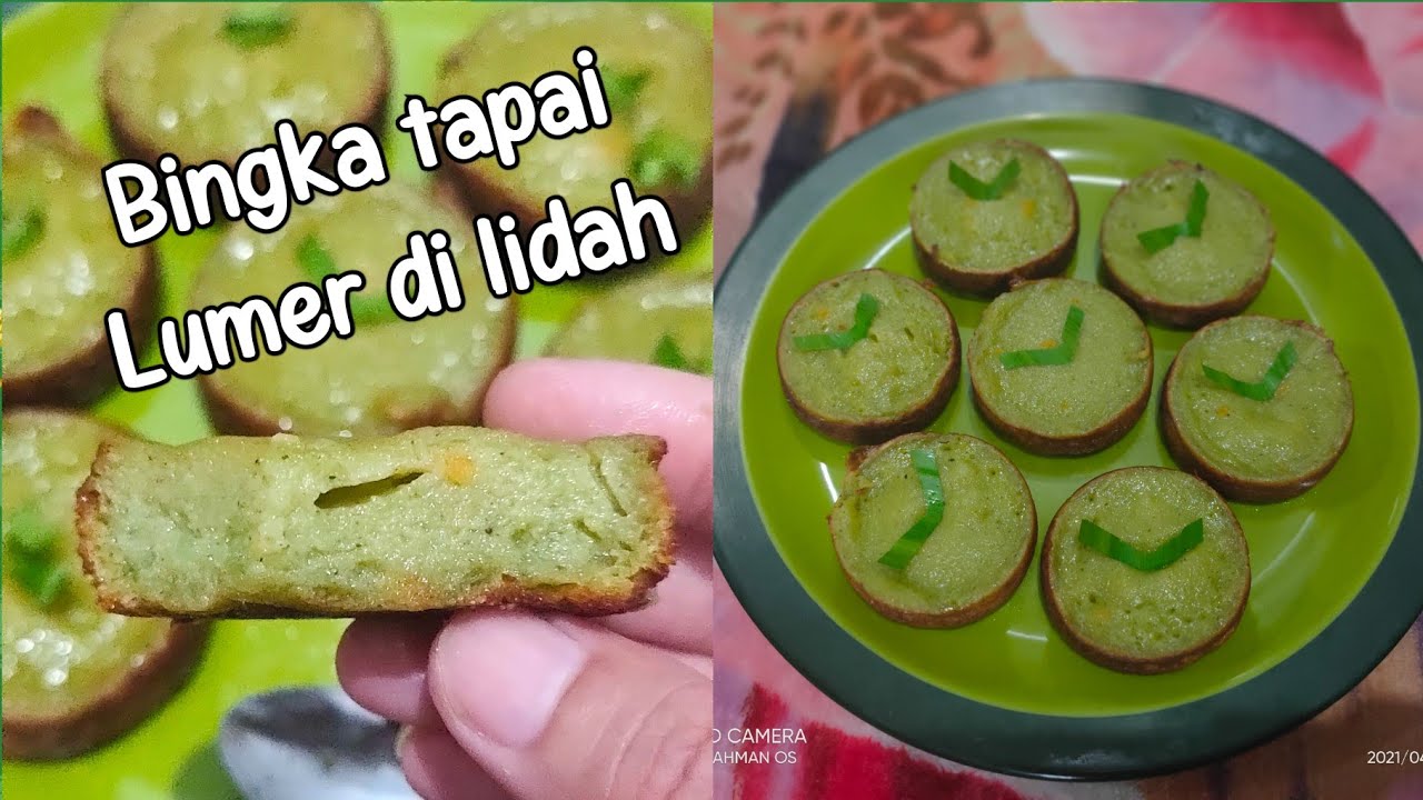 Resep simple bingka tapai lumer di lidah anti lembek - YouTube