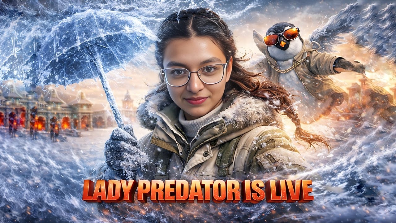 Lady Predator Is Live 🔴 | Chill BGMI stream - YouTube