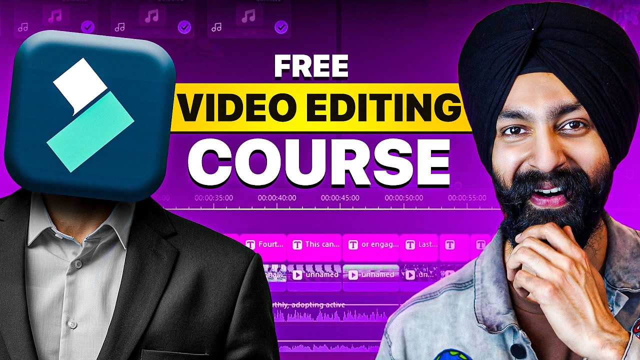 FREE Video Editing Course Wondershare Filmora 13 - YouTube