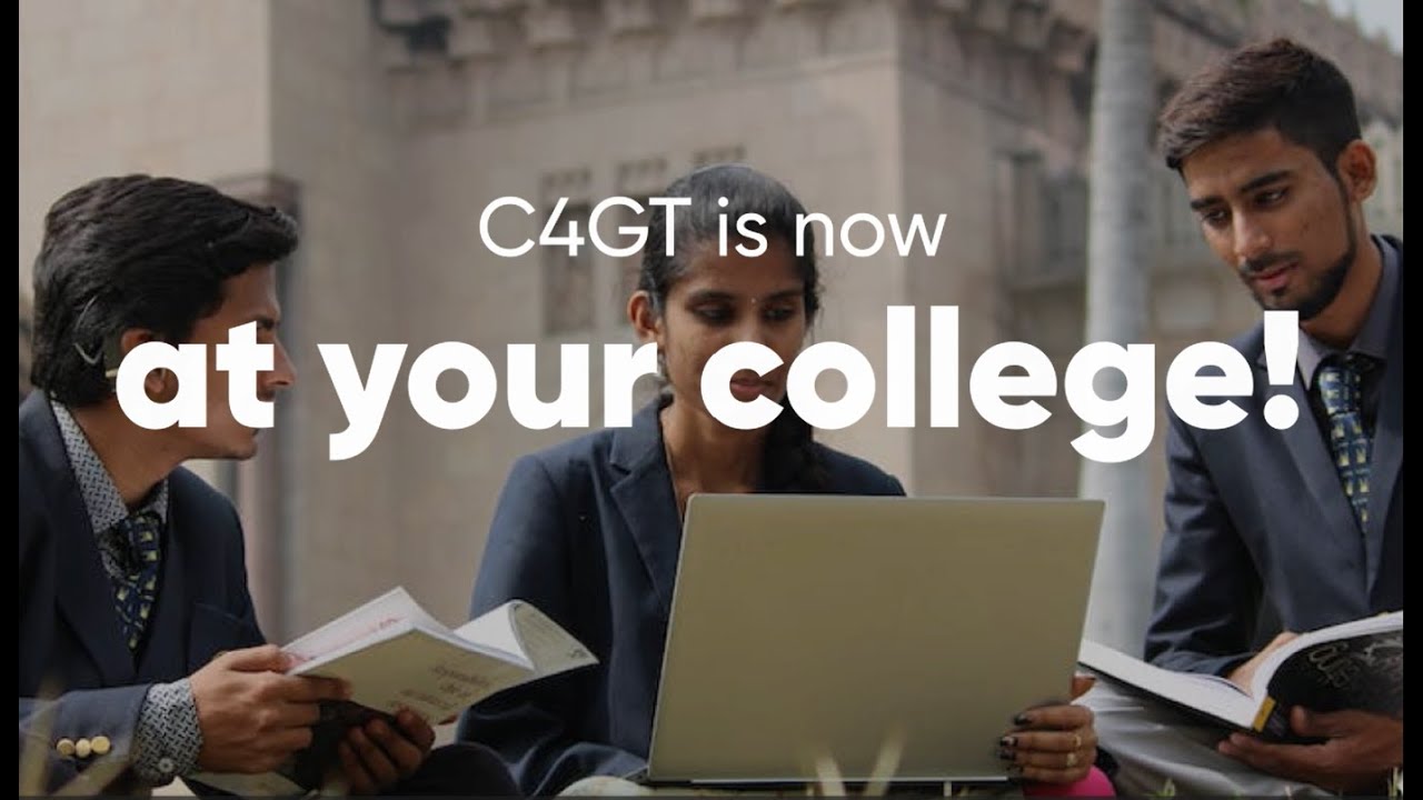 Launching C4GT College Chapters - YouTube