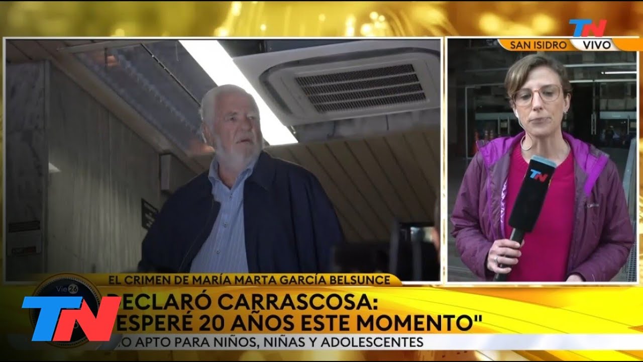 CASO MARÍA MARTA BELSUNCE I Declaró como testigo Carlos Carrascosa ...