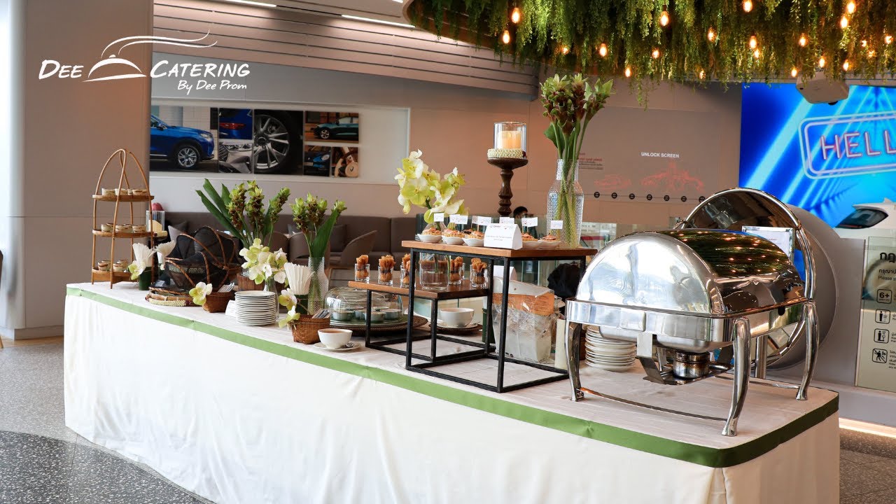 งานเลี้ยงแบบค็อกเทลโชว์รูมรถ GWM อาหารค็อกเทล ไทยและinter อร่อยๆ by Deecatering (ดีเคเทอริ่ง ...