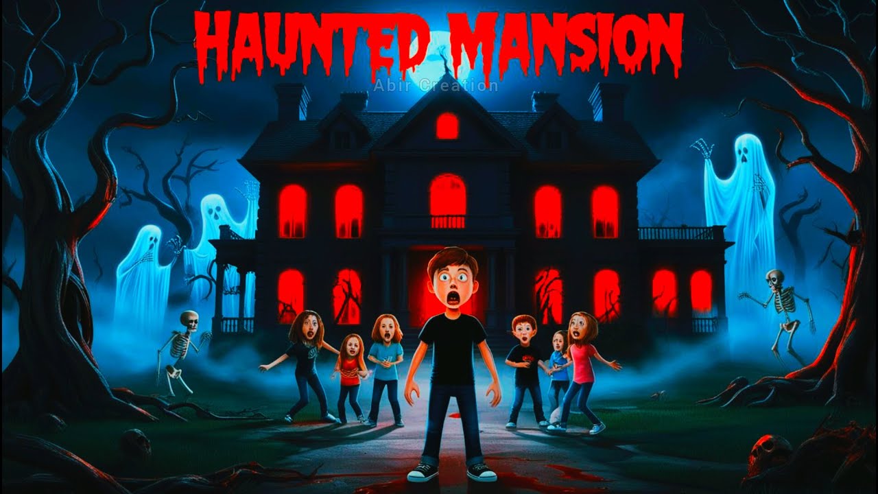 Haunted Haweli 😳😱 | भूतिया हवेली 🤯 | horror story 😮 | Scary story 🙀 ...