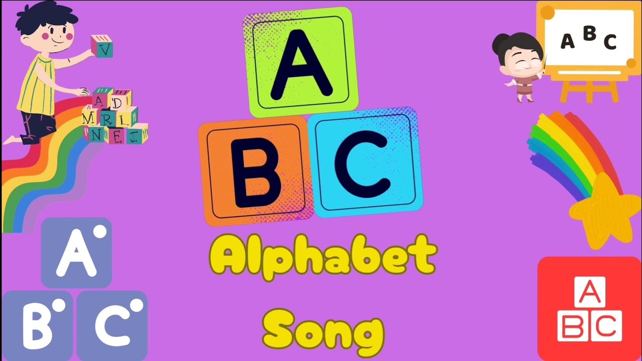 abc song/alphabet song/abc song nursery rhymes/kids little tv - YouTube