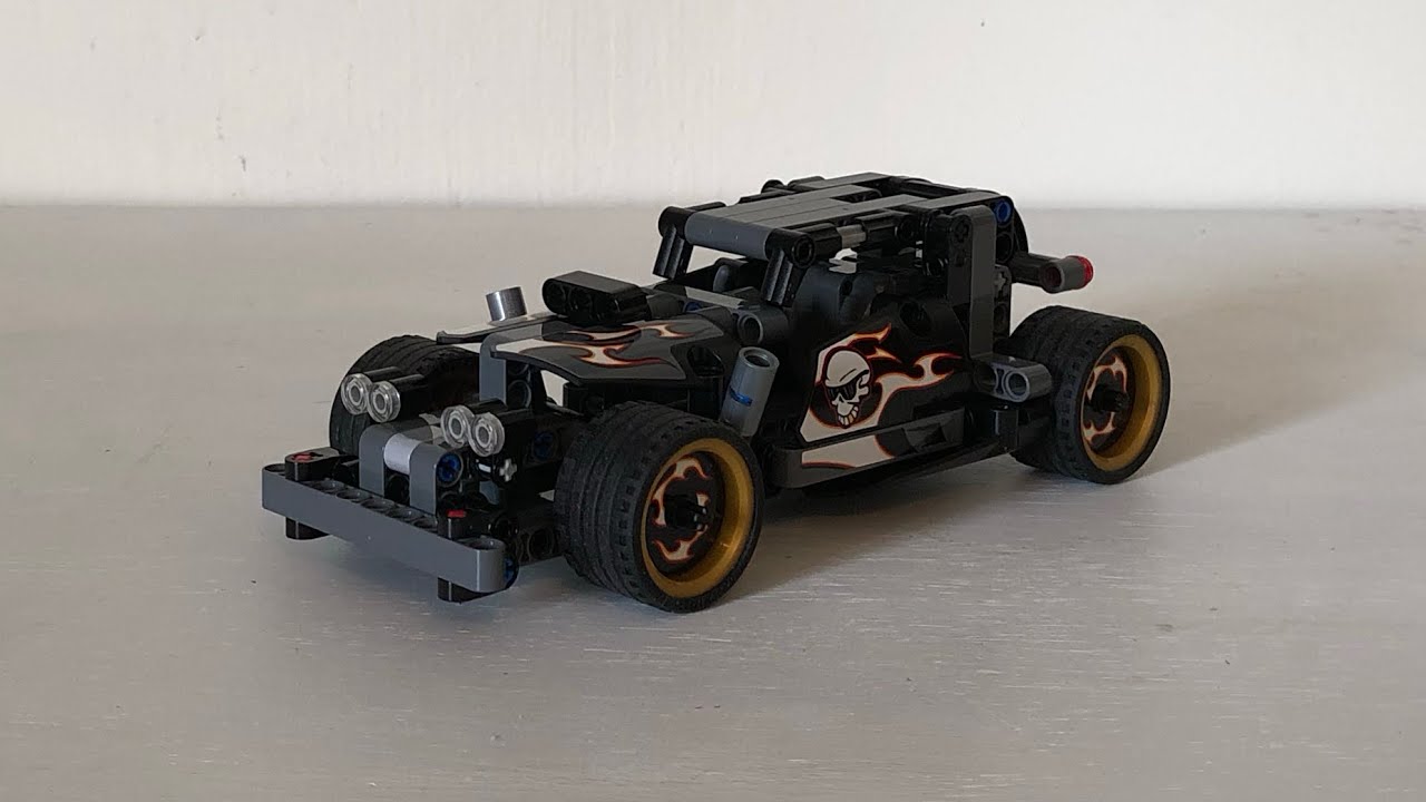 Lego Technic 42046 Getaway Racer Speed-Build - YouTube