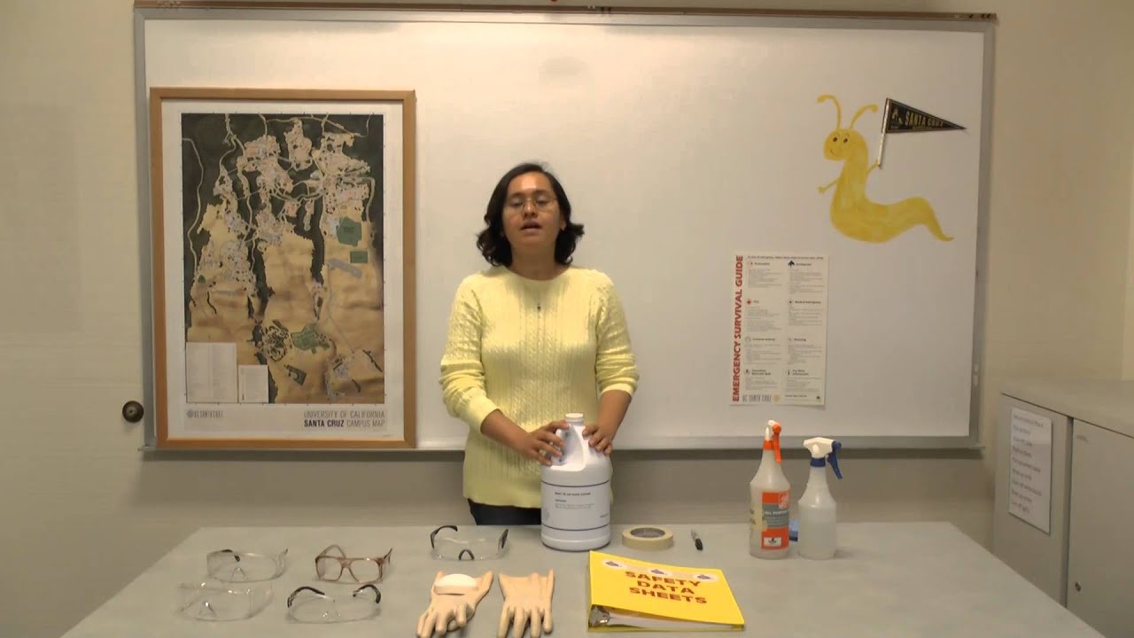 UCSC Custodial Safety Training - English - YouTube