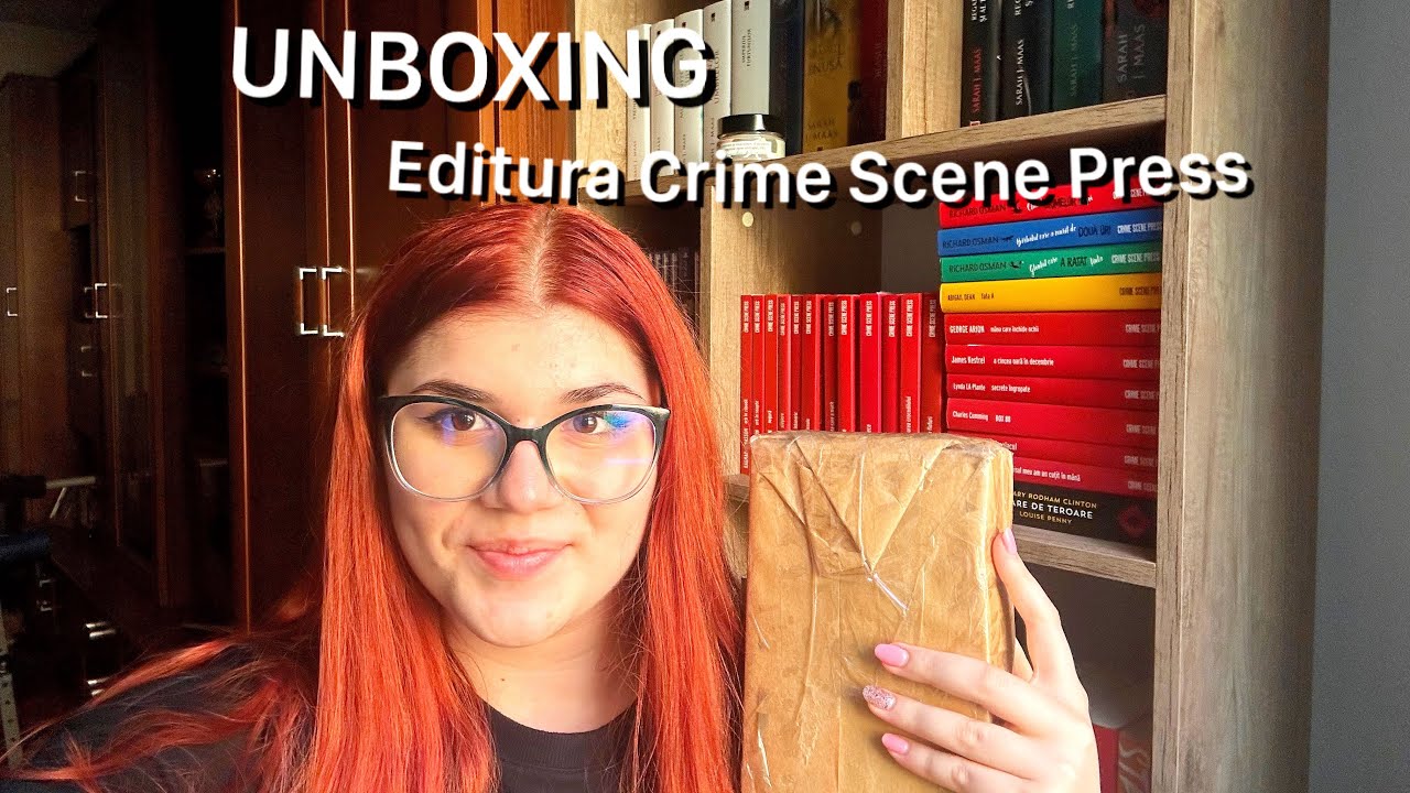 UNBOXING Editura Crime Scene Press - YouTube