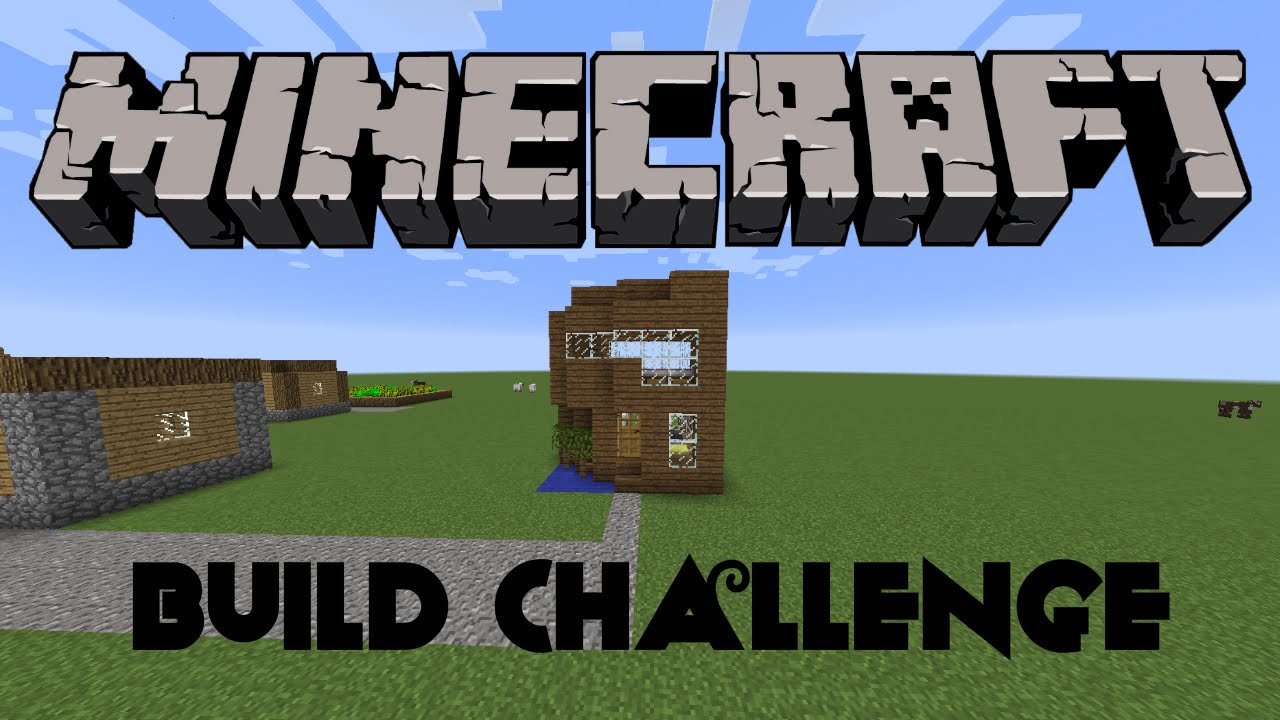 Minecraft Build Challenge- Minature Houses - YouTube