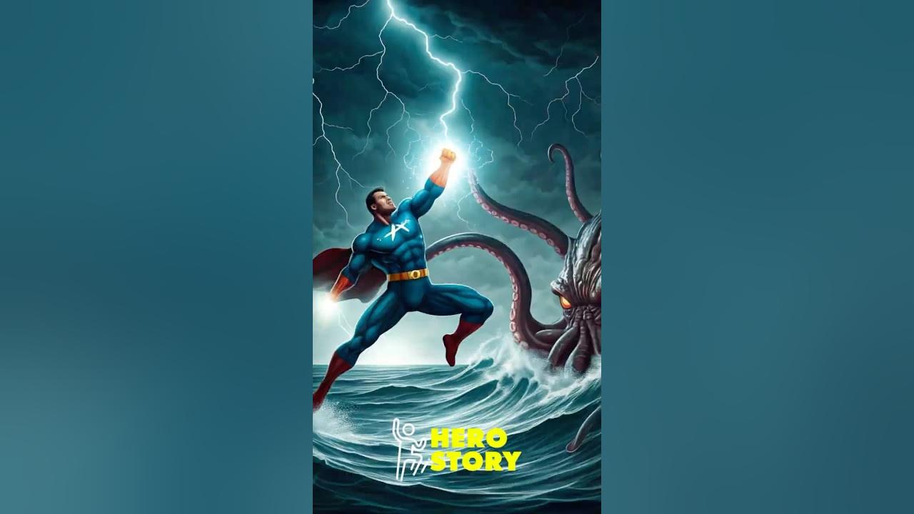 🔥 Epic Battle! Captain Hero vs Monster Octopus 🐙🌊 #herostory - YouTube