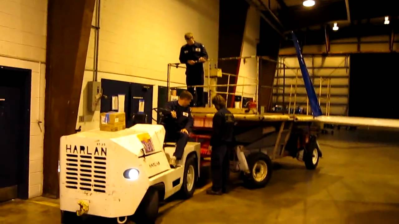 Not my first time driving a Tug - YouTube