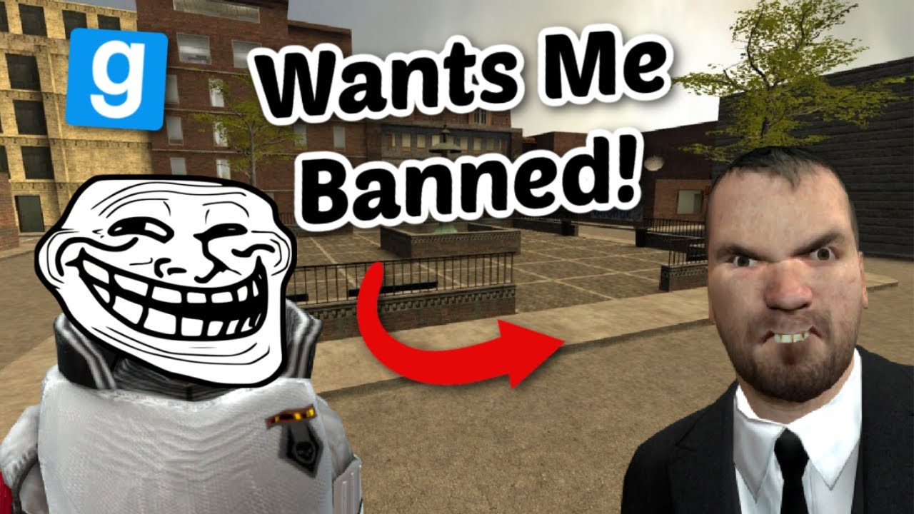 Gmod Kid Wants Me Banned For Admin Abusing - YouTube