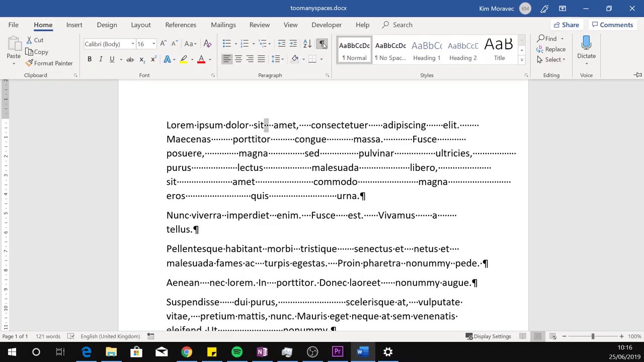 Delete Multiple Spaces In Microsoft Word In ONE STEP YouTube Delete Multiple Spaces In Microsoft Word In ONE STEP YouTube