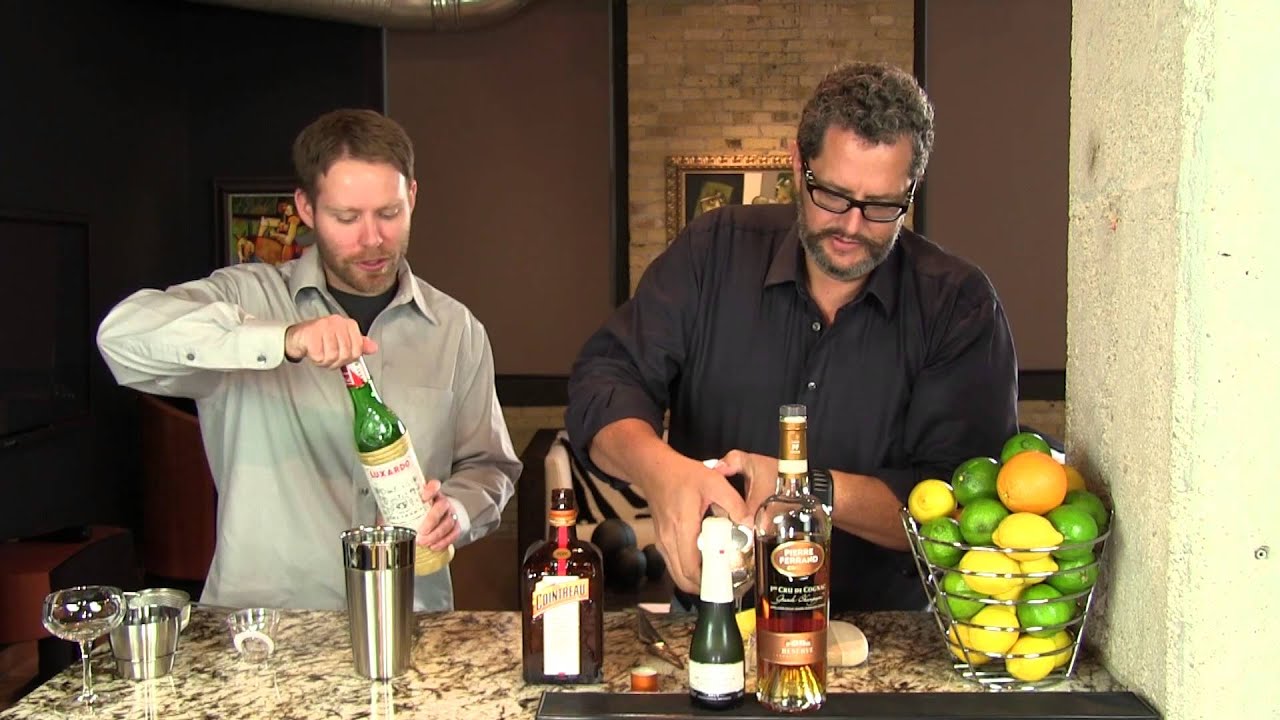 Ritz Cocktail from the Cocktail Dudes - YouTube