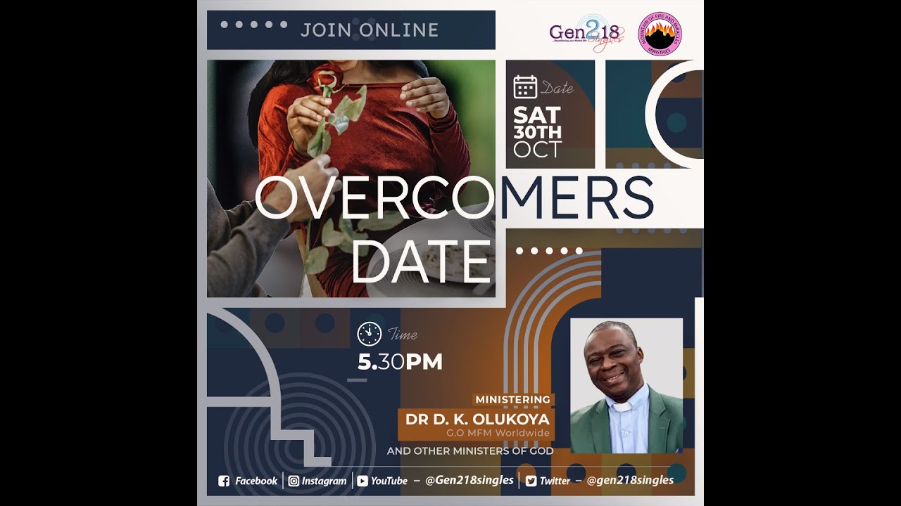 MFM GEN218 OVERCOMERS DATE - YouTube